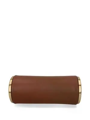 Cult Gaia Dahlia Cylindrical Shoulder Bag - Brown