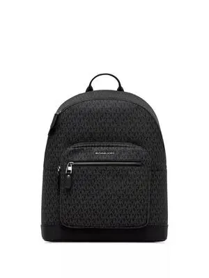 Michael Kors Hudson Patterned Backpack - Black