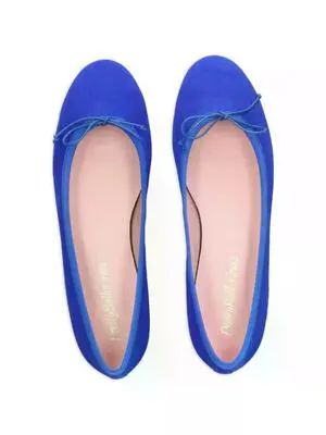 Pretty Ballerinas Nicole Tie-bow Ballerinas - Blue
