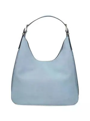 Michael Kors Large Nolita Leather Shoulder Bag - Blue