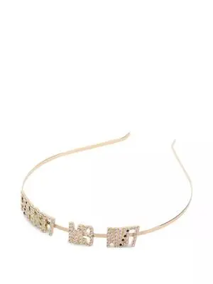 Red Valentino Embellished Headband - Gold