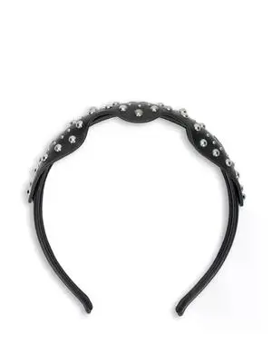 Red Valentino Studded Headband - Black