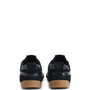 GIUSEPPE ZANOTTI Low-top Suede Sneaker - Black