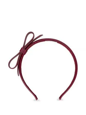 Red Valentino Bow Headband - Red