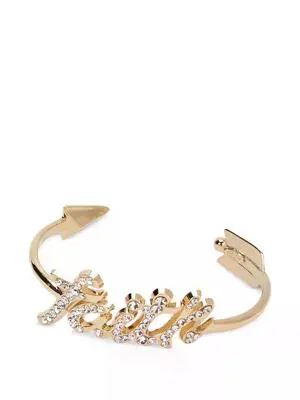 Red Valentino Arrow Embellished Bracelet - Gold
