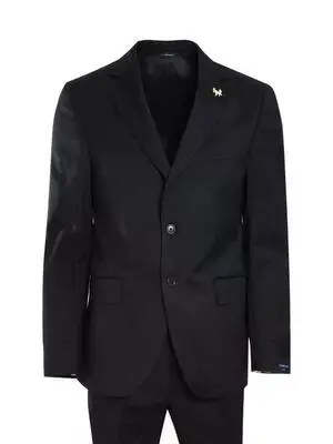 TOMBOLINI Button-up Suit - Black