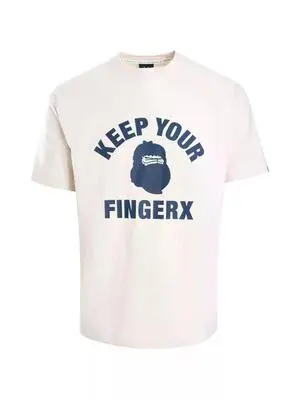 FINGERCROXX Logo-print Short-sleeve T-shirt