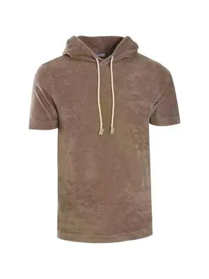 GRAN SASSO Short-sleeve Hoodie