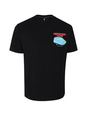 FINGERCROXX Graphic T-shirt - Black