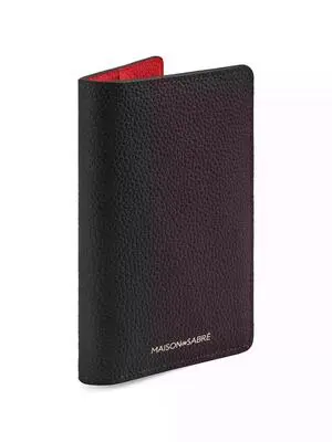 MAISON DE SABRE Leather Passport Holder