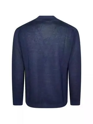 DANIELE FIESOLI Fine-knit Cardigan - Blue
