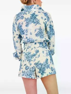 Cara Cara Palmer Floral-print Shorts