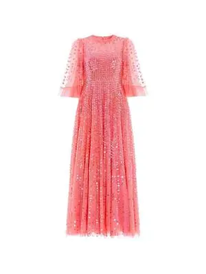 NEEDLE & THREAD Embellished Evening Dress