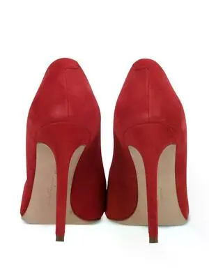 FERRAGAMO Pointed-toe Suede Pumps