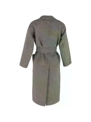 Max Mara Orense Plaid Double-breasted Coat