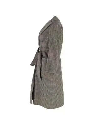 Max Mara Orense Plaid Double-breasted Coat