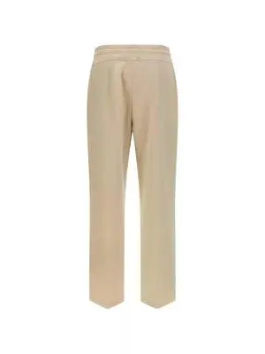 MOORER Bayonne Palazzo Trousers - Neutrals