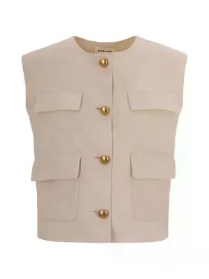 P.a.r.o.s.h Buttoned Pocket Waistcoat