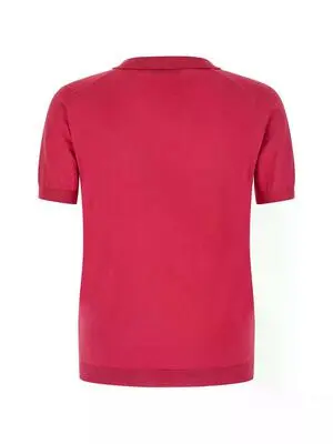 John Smedley Noah Open-collar T-shirt