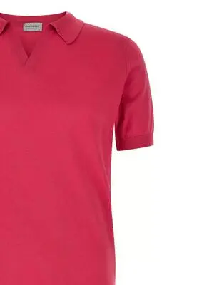 John Smedley Noah Open-collar T-shirt