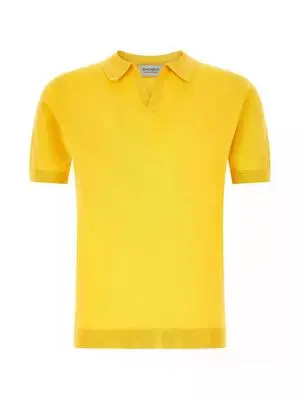 John Smedley Noah Polo Shirt - Yellow