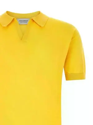John Smedley Noah Polo Shirt - Yellow