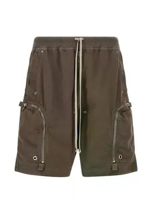 Rick Owens Bauhaus Pod Bermuda Shorts - Brown
