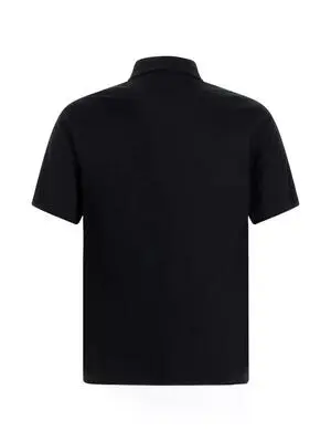 ZANONE Buttoned Short-sleeve Polo Shirt
