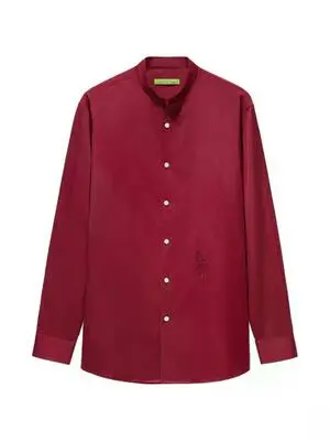 Shanghai Tang Horse-embroidered Shirt - Red