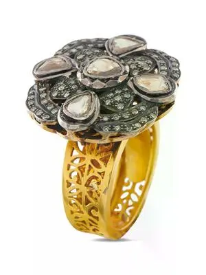 LB EXCLUSIVE Diamond Filigree Band Ring