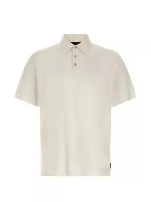 ZANONE Short-sleeved Polo Shirt - Neutrals