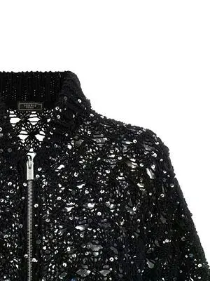 Peserico Sequin Mesh Cardigan