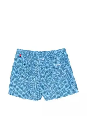 Kiton Printed Swim Shorts