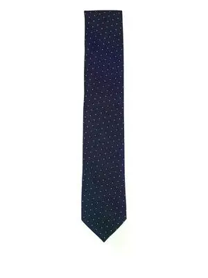 Zegna Patterned Neck Tie - Blue