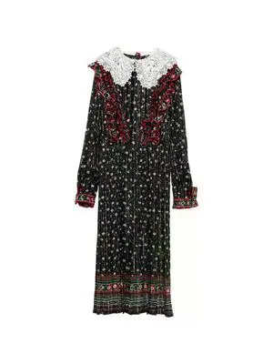Collared Floral Day Dresses