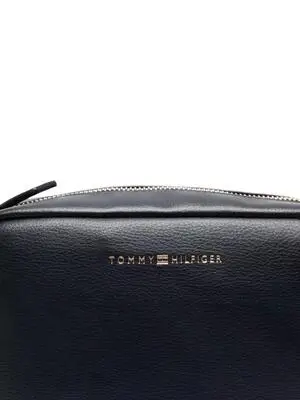 Tommy Hilfiger Logo-tape Camera Crossbody Bag - Blue