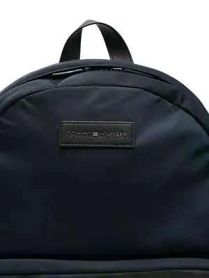 Tommy Hilfiger Logo-patch Backpack - Blue