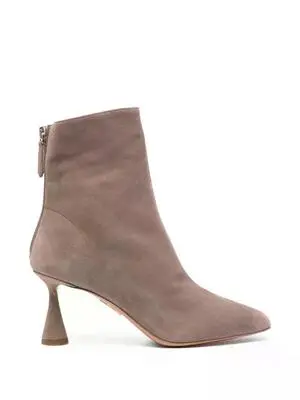 AQUAZZURA Back Zip-up Boots