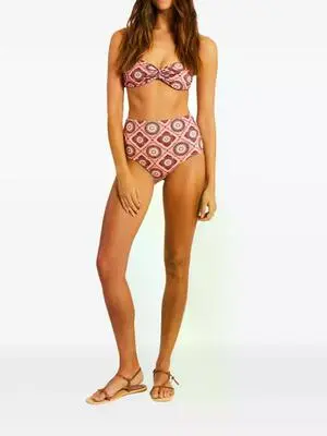 LEMLEM Elsi Geometric-pattern Bikini Bottoms