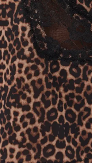 KAT THE LABEL Hayden Camisole - Leopard