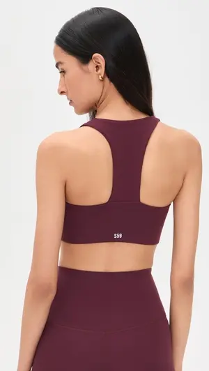 Splits59 Sara Airweight Bra - Dk Cherry