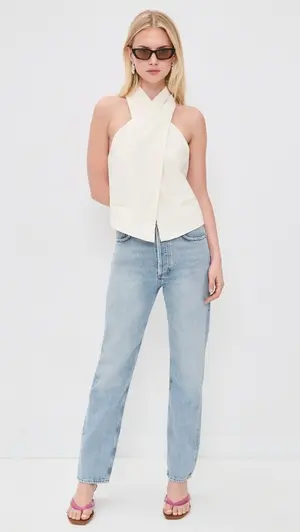 Ramy Brook Andie Tailored Halter Top