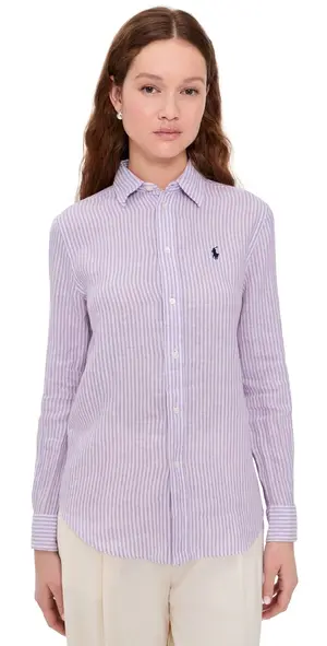 Polo Ralph Lauren Long Sleeve Linen Shirt