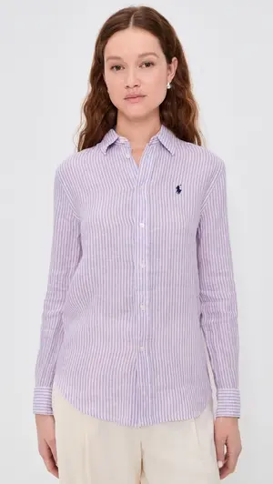 Polo Ralph Lauren Long Sleeve Linen Shirt