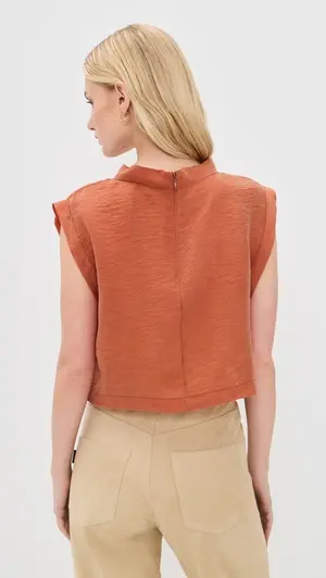 Rachel Comey Bacchus Top - Terracotta