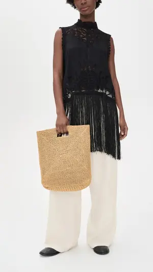 A.L.C. Rori Raffia Bag
