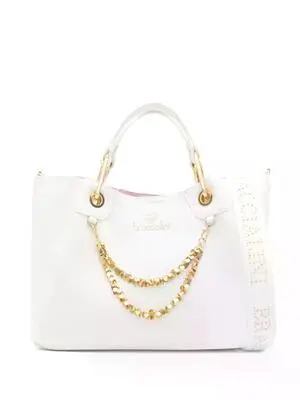 BRACCIALINI Amy Chain Tote Bag - White