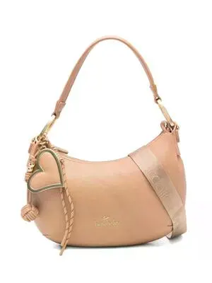 BRACCIALINI Beth Heart-charm Leather Tote Bag