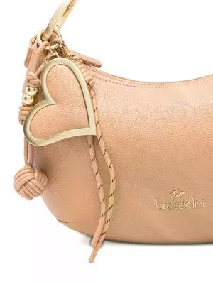BRACCIALINI Beth Heart-charm Leather Tote Bag