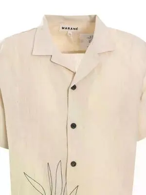 Marané La Susana Embroidered Short-sleeve Shirt